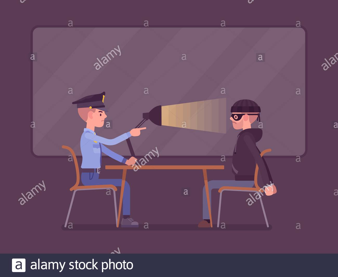 Interrogation Lamp High Resolution Stock Photography and Images - Alamy