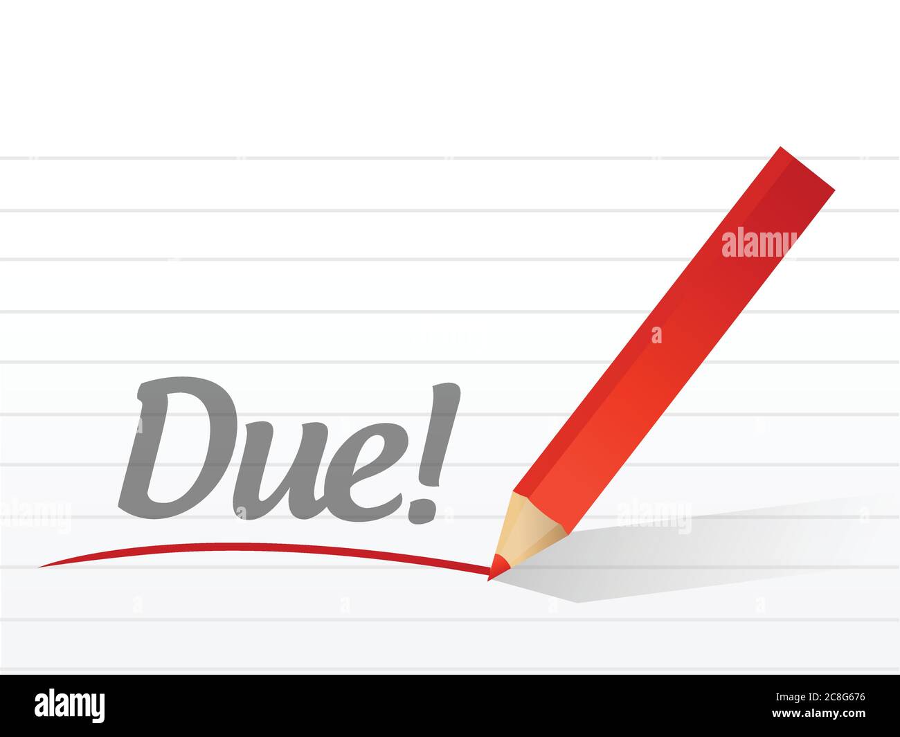 Due message written over a paper background Stock Vector Image & Art ... Due message written over a paper background Stock Vector Image & Art ...