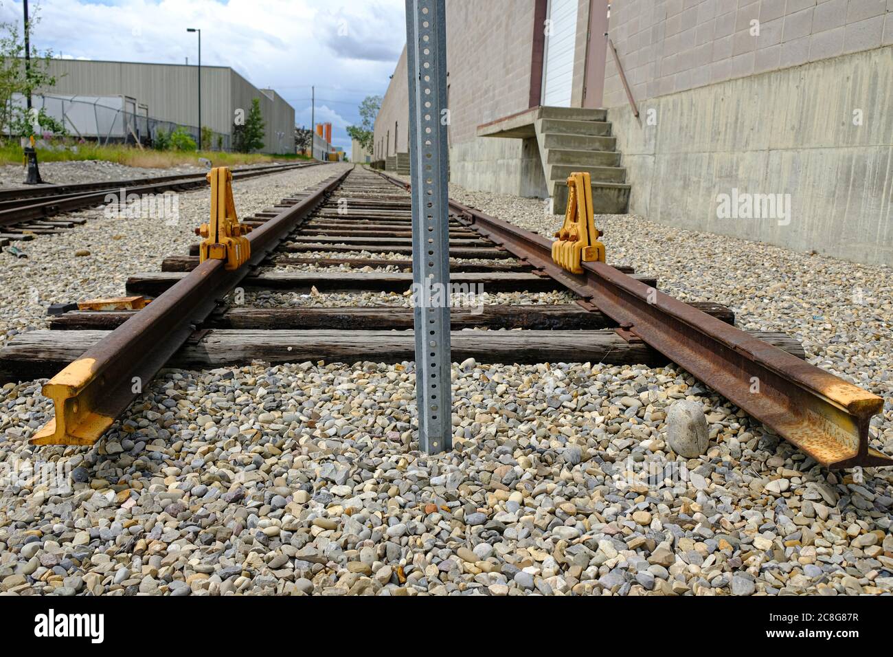 End of railway hi-res stock photography and images - Alamy