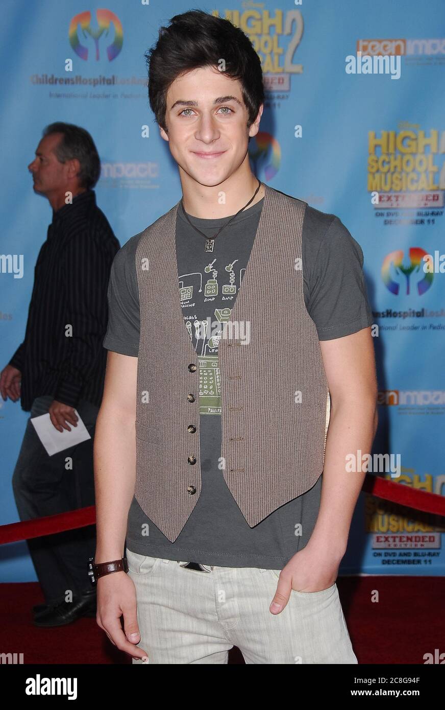 David Henrie at the High School Musical 2: Extended Edition DVD Release ...
