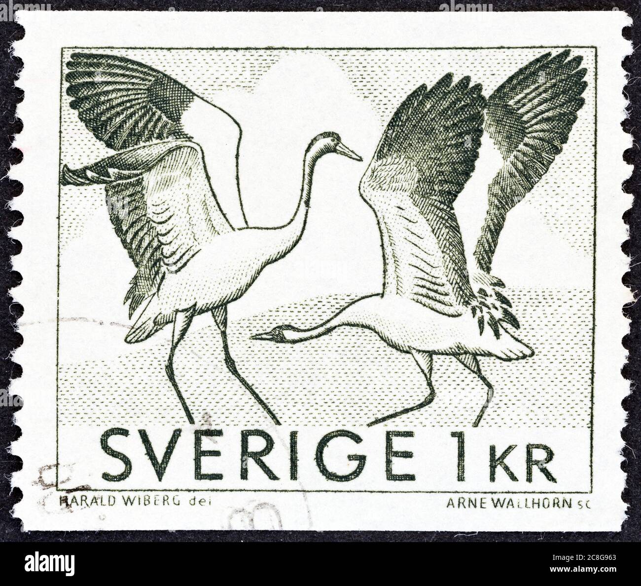Sweden Postage Stamp High Resolution Stock Photography and Images - Alamy