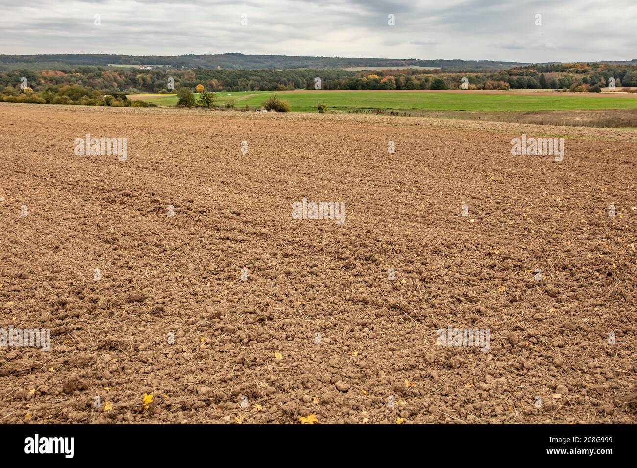 Countryside with arable for agriculture in Germany Stock Photo - Alamy