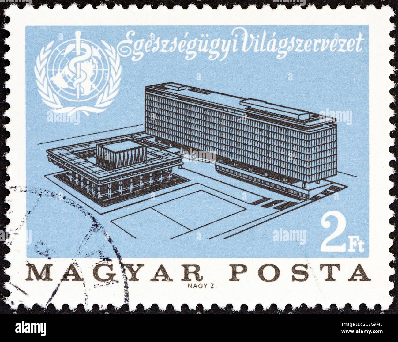 HUNGARY - CIRCA 1966: A stamp printed in Hungary issued for the ...