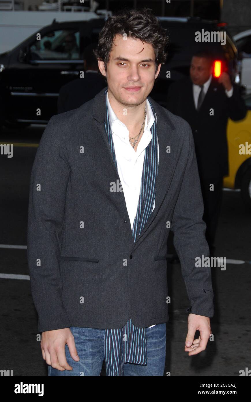 John Mayer at the Los Angeles Premiere of "The Bucket List" held at the ...