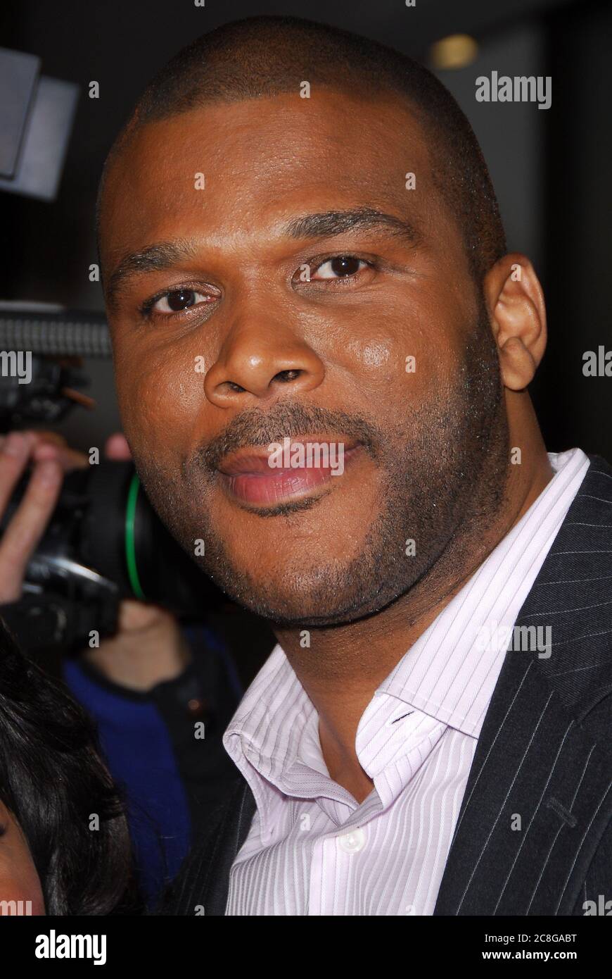 Tyler Perry at the Premiere of "The Great Debaters" held at the ...