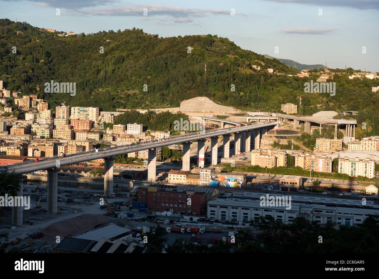 The new bridge of Genova is ready to be used. Renzo Piano's project has ...