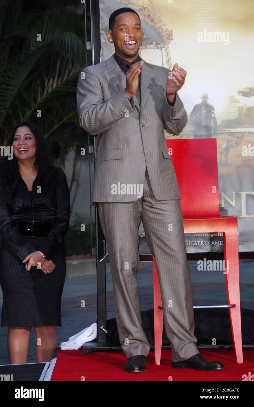 Will Smith is Honored at the Hand and Footprint Ceremony held at the ...