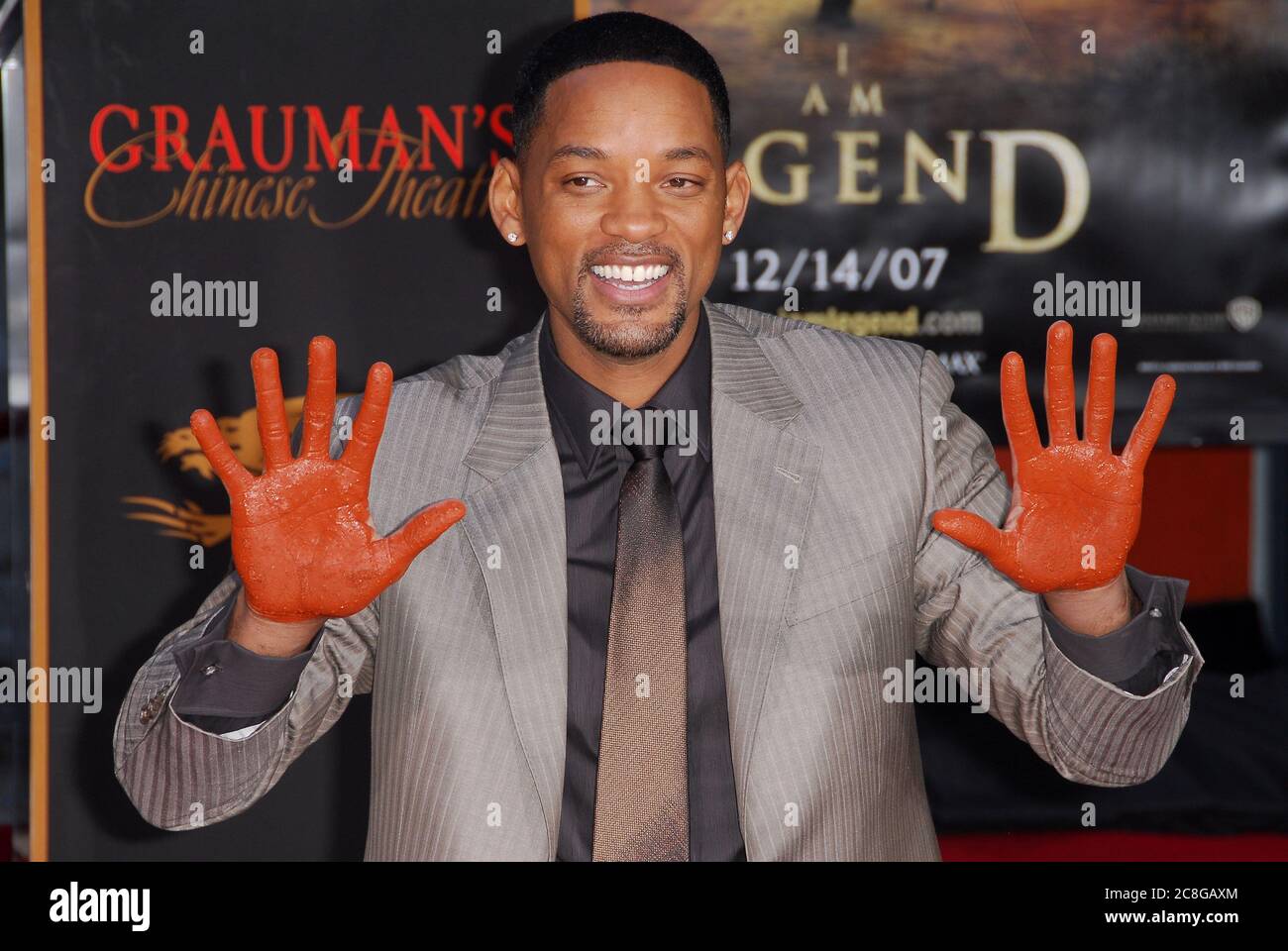 Will Smith is Honored at the Hand and Footprint Ceremony held at the ...