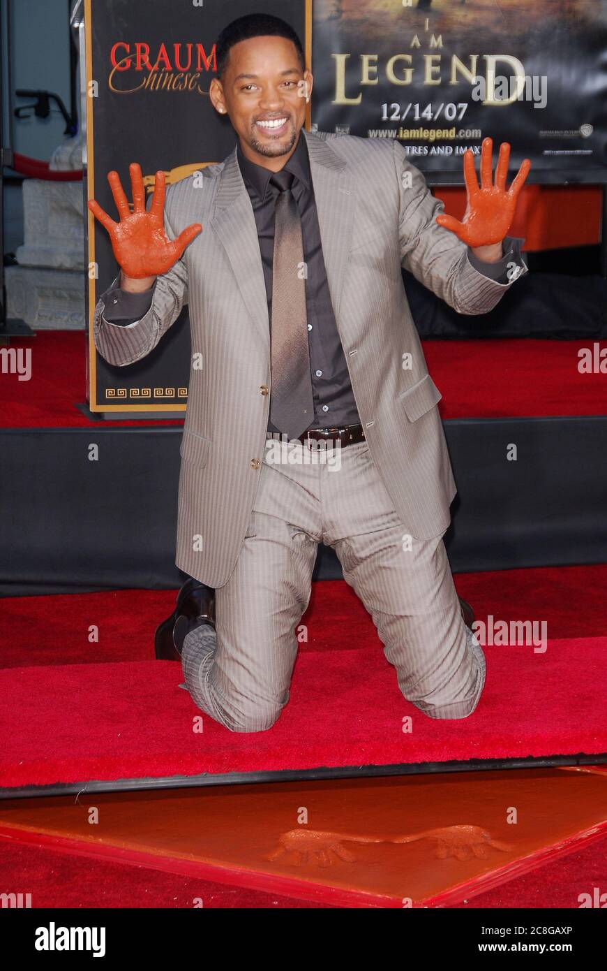 Will Smith is Honored at the Hand and Footprint Ceremony held at the ...