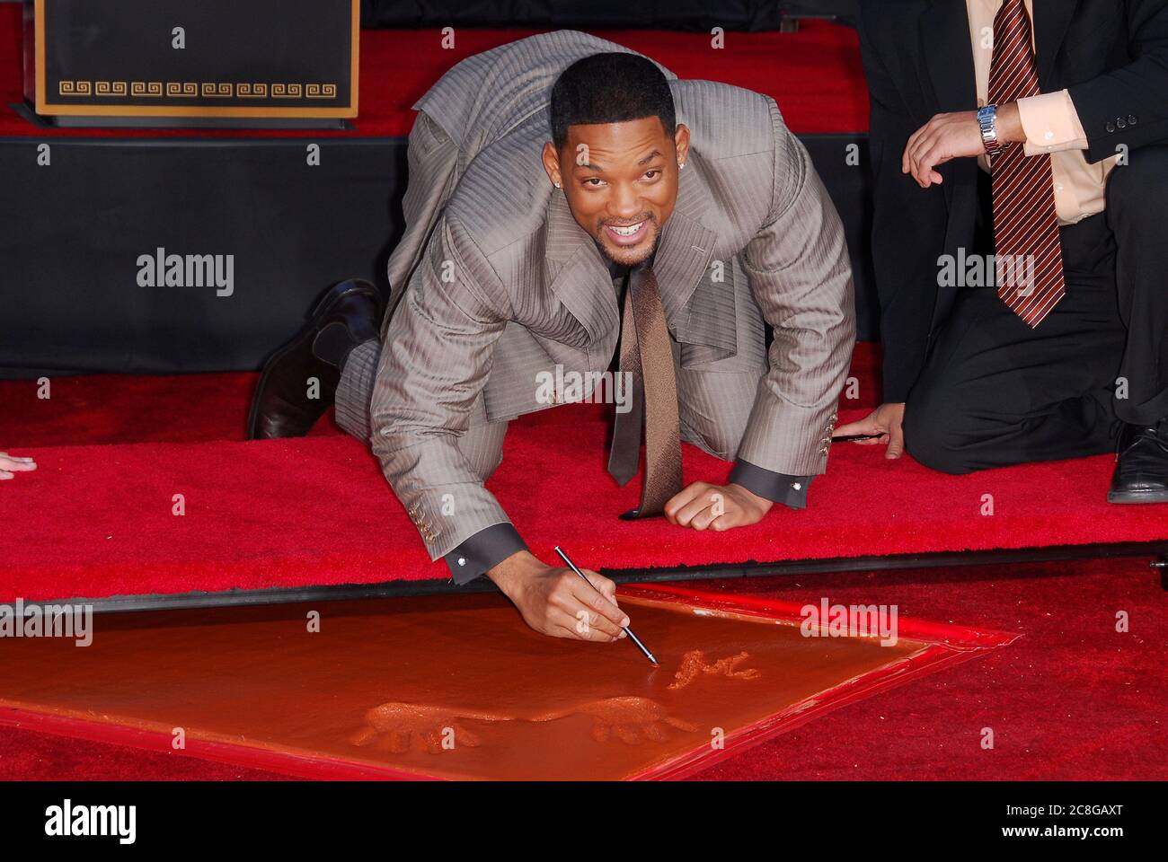 Will Smith is Honored at the Hand and Footprint Ceremony held at the ...