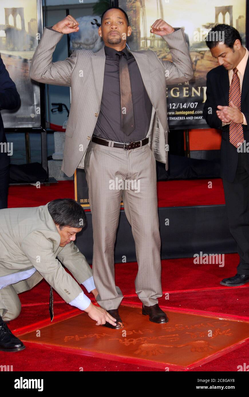 Will Smith is Honored at the Hand and Footprint Ceremony held at the ...