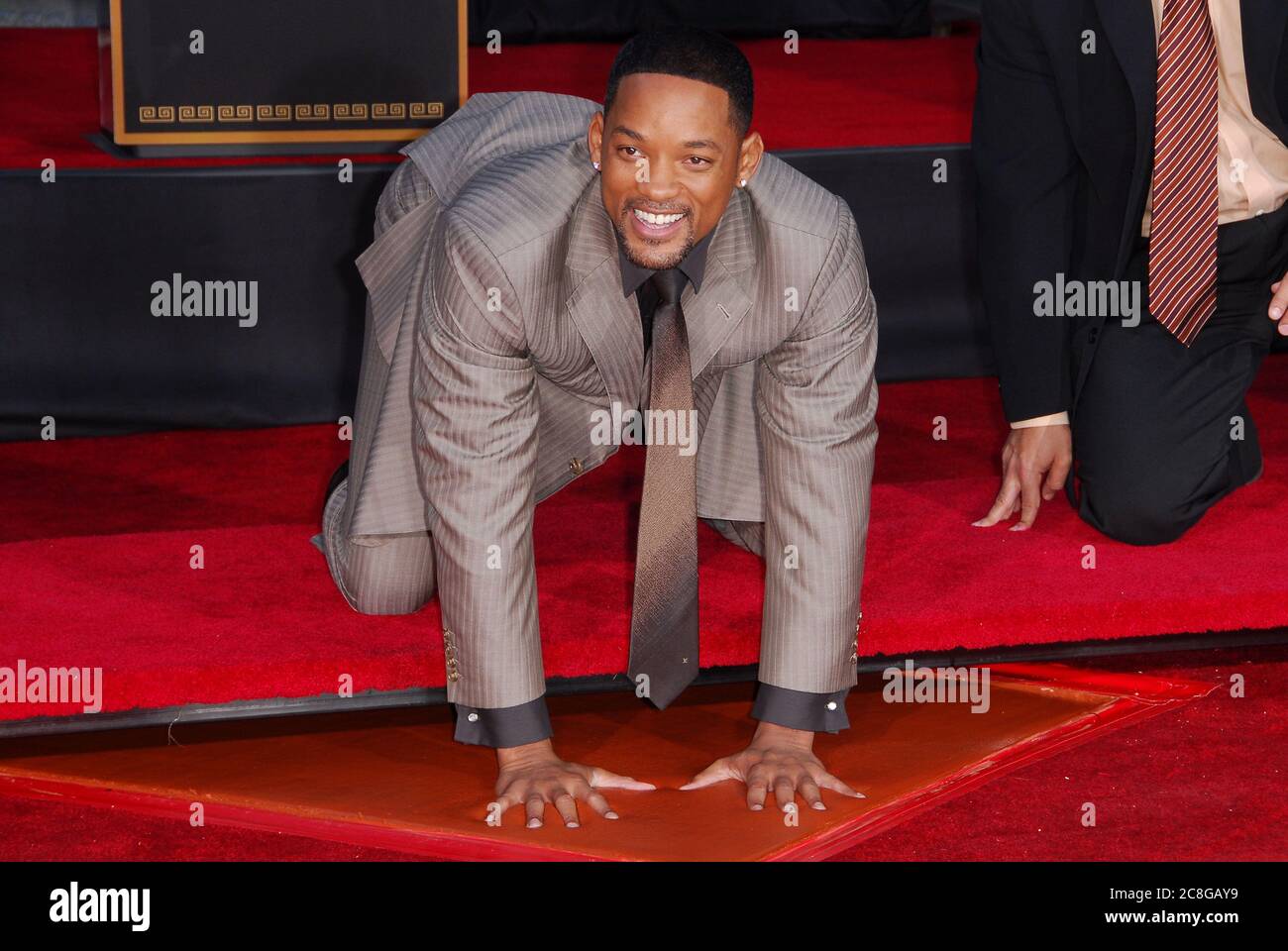 Will Smith is Honored at the Hand and Footprint Ceremony held at the ...