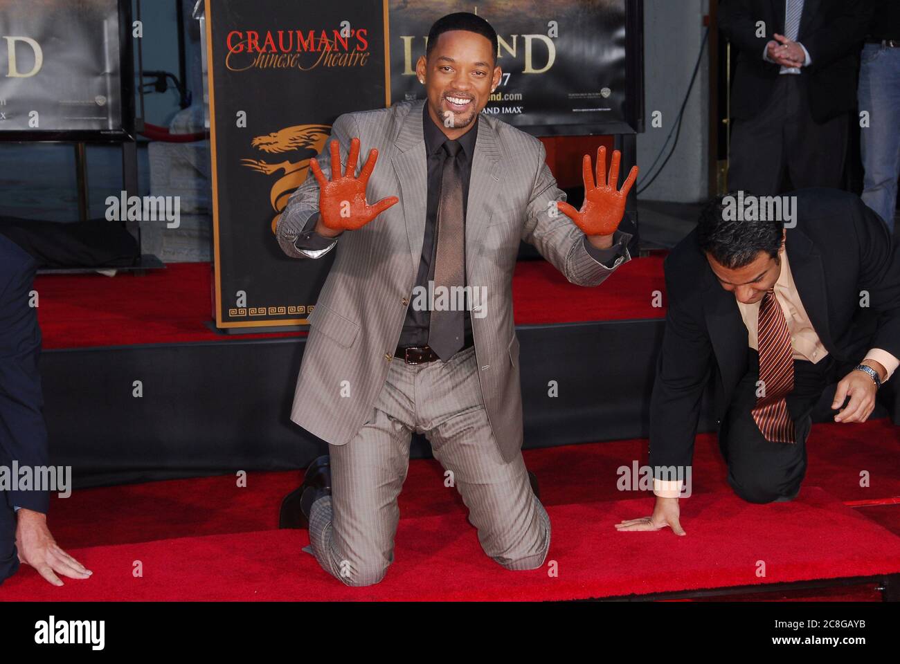 Will Smith is Honored at the Hand and Footprint Ceremony held at the ...