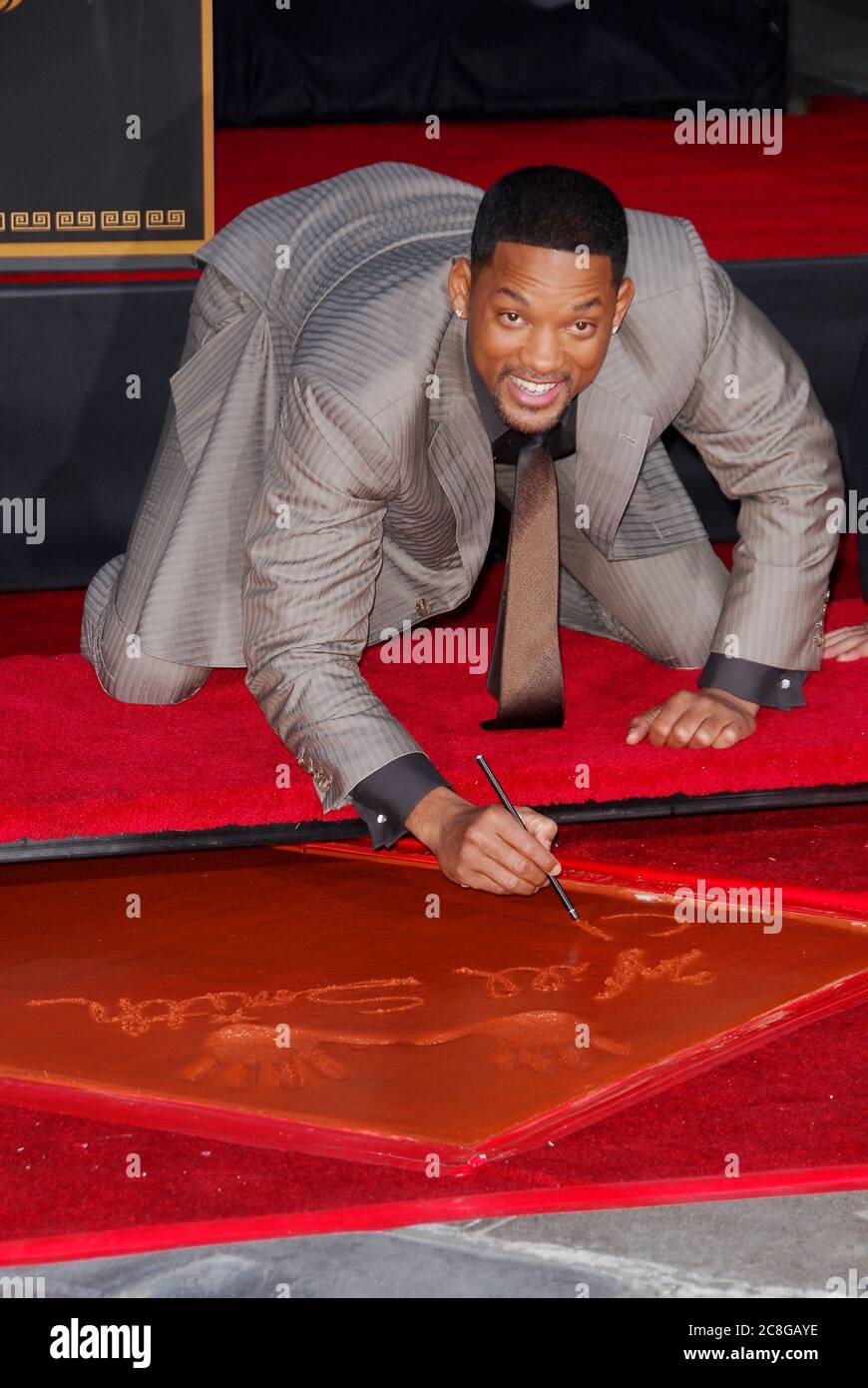Will Smith is Honored at the Hand and Footprint Ceremony held at the ...