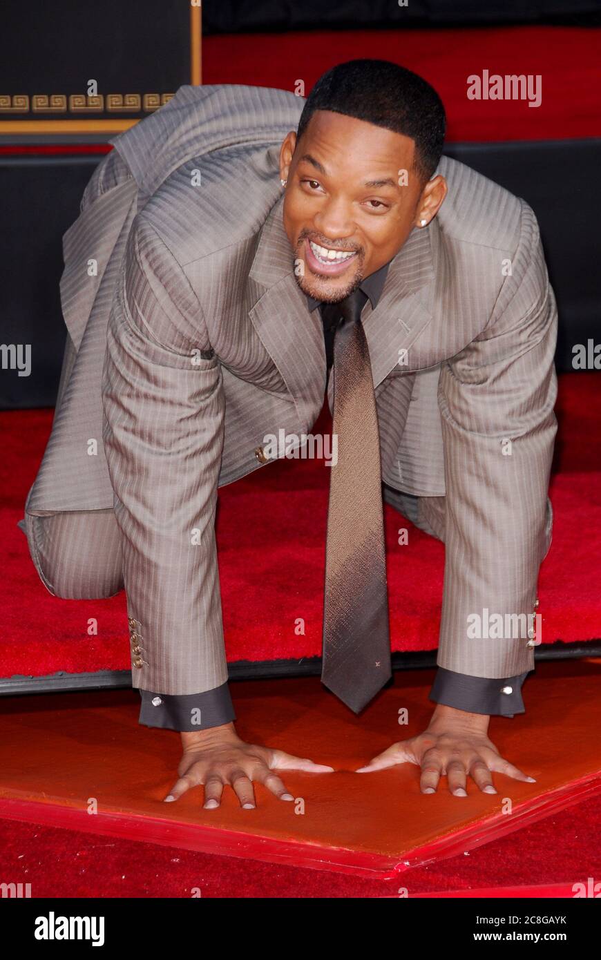 Will Smith is Honored at the Hand and Footprint Ceremony held at the ...