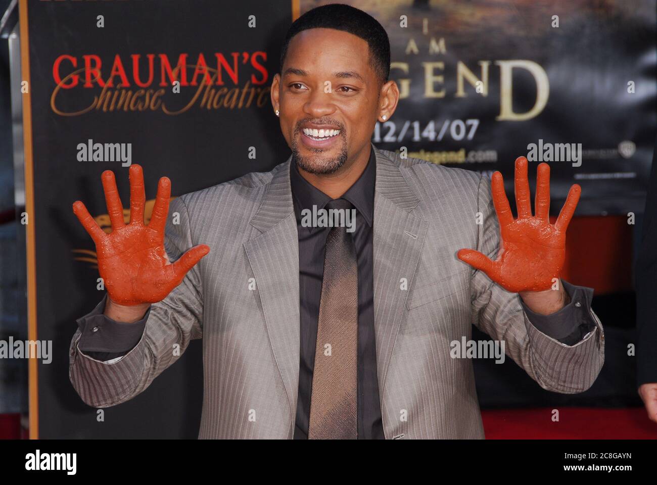 Will Smith is Honored at the Hand and Footprint Ceremony held at the ...