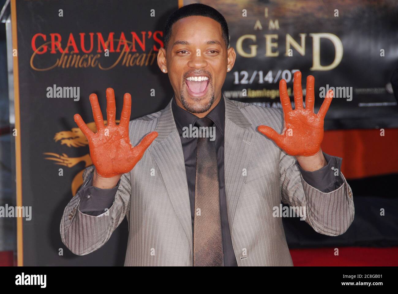 Will Smith is Honored at the Hand and Footprint Ceremony held at the ...