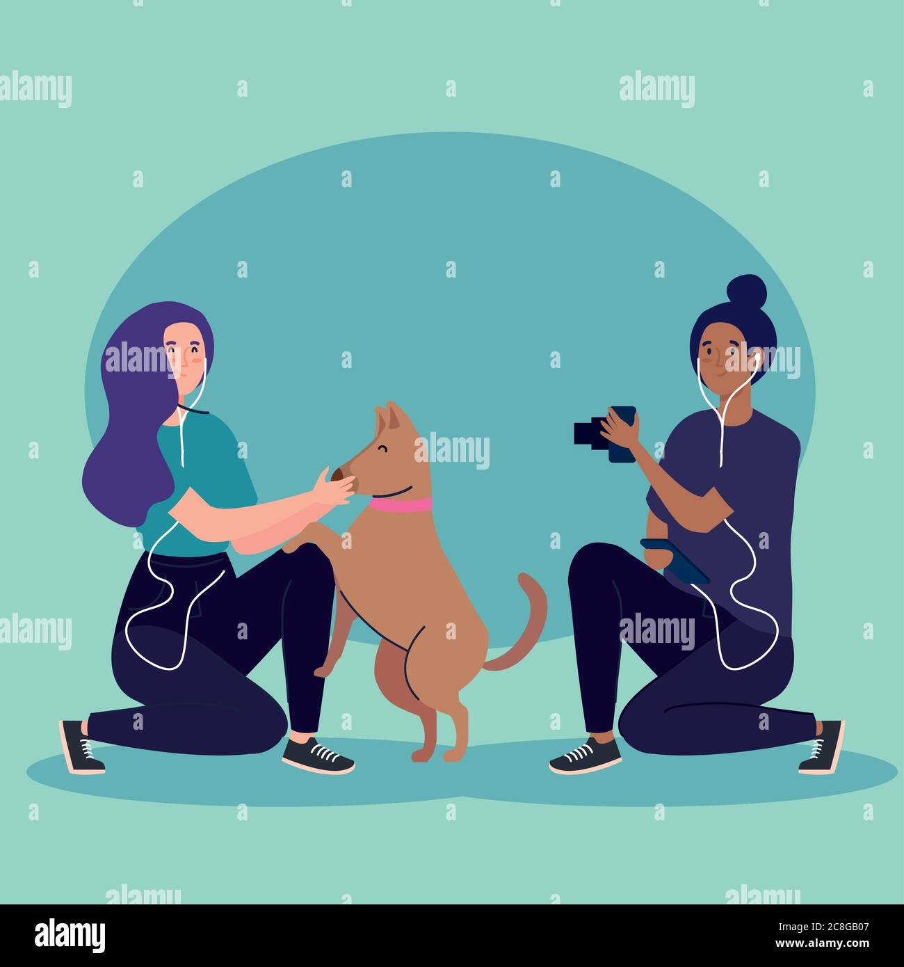 Woman women photo camera Stock Vector Images - Alamy