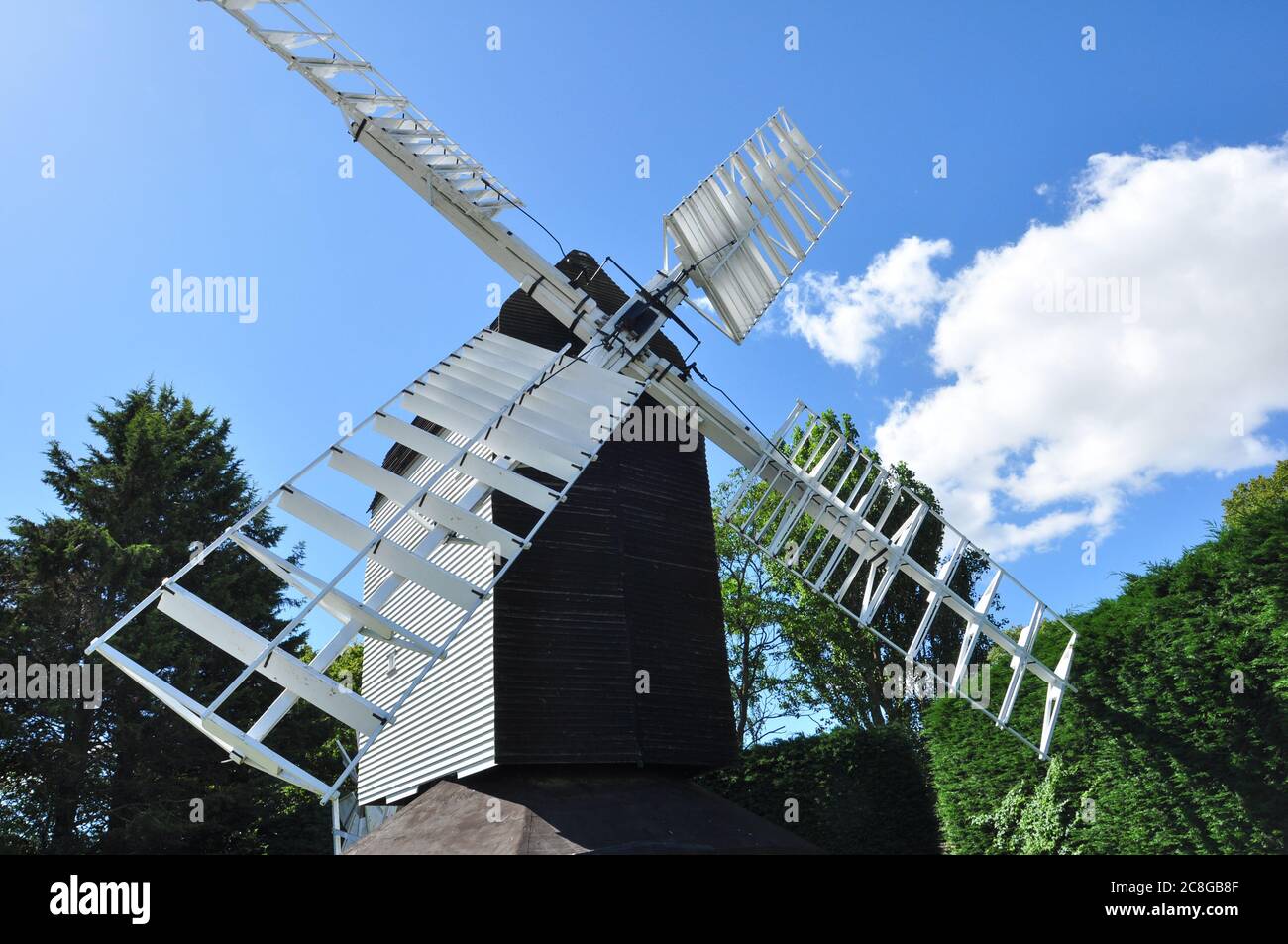 Windmill, Cromer, Hertfordshire, England, UK Stock Photo - Alamy