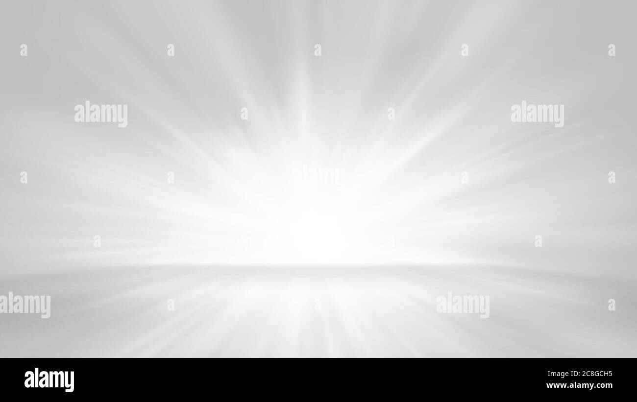 Abstract white gray background with light flare for product display ...