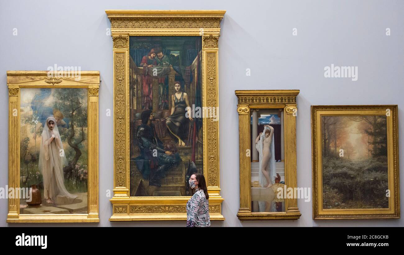 On display at the tate britain gallery hi-res stock photography and ...