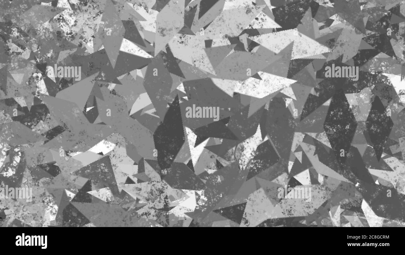 Geometric camouflage pattern background. Abstract modern camo, black ...