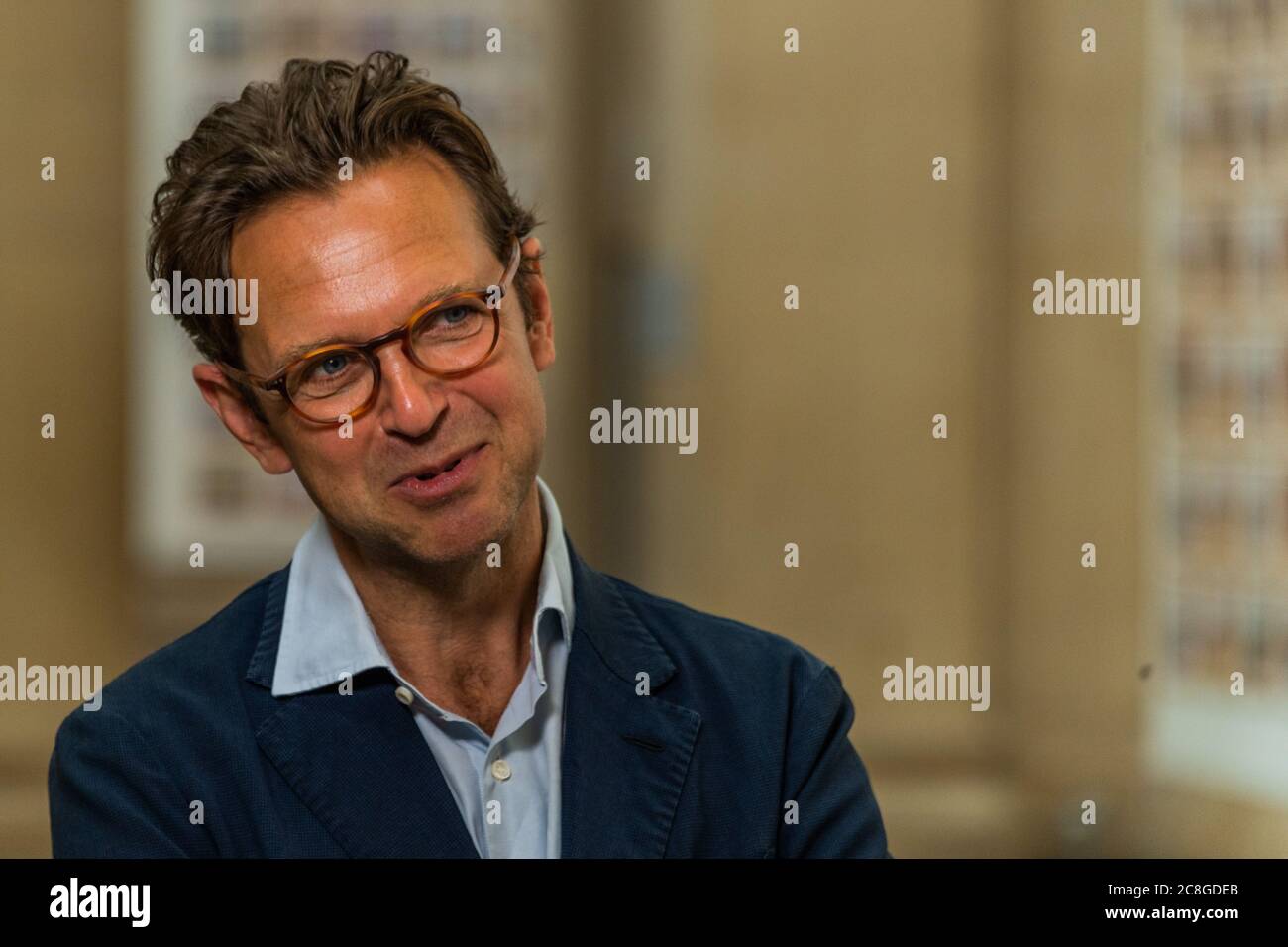 London, UK. 24th July, 2020. Alex Farquharson, director of Tate Britain ...