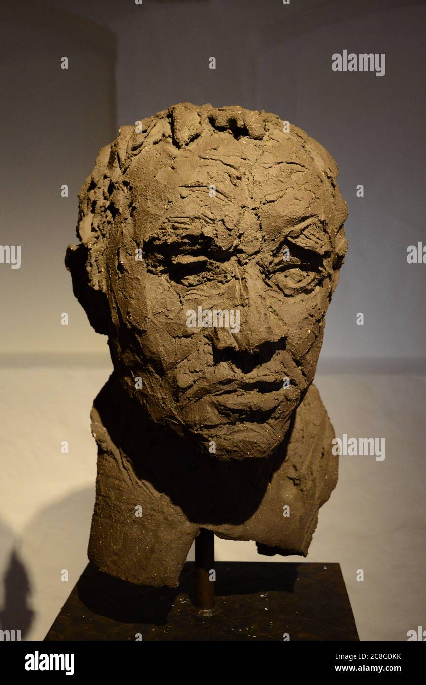 Sculpture in the brickwork Museum in Lage, Germany Stock Photo - Alamy