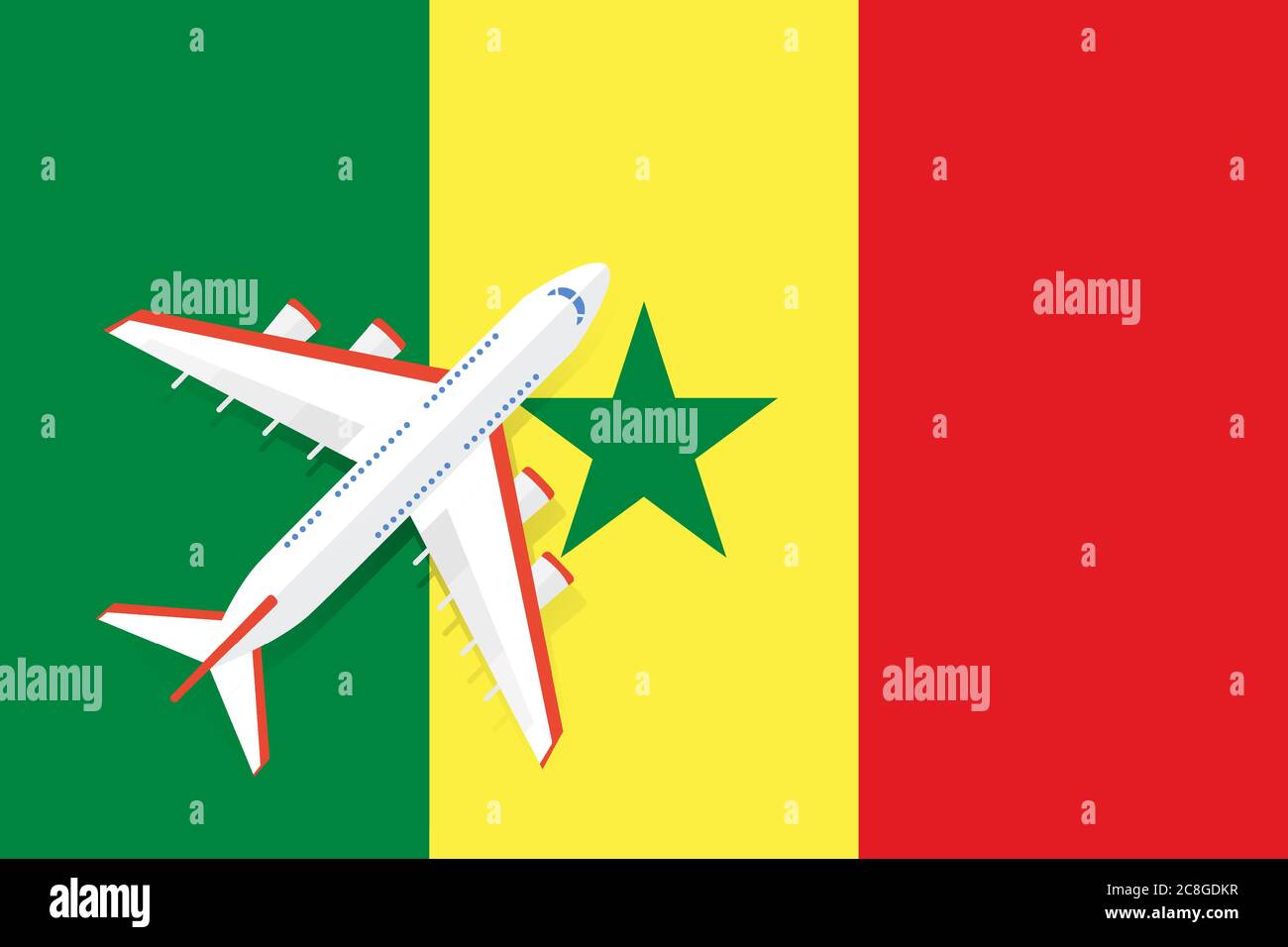 Air senegal international logo icon Stock Vector Images - Alamy
