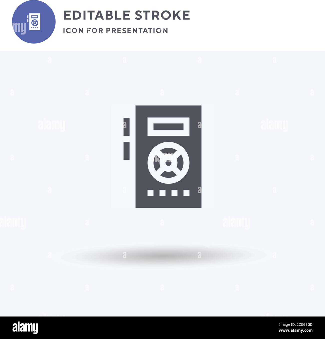 Recorder icon vector, filled flat sign, solid pictogram isolated on ...