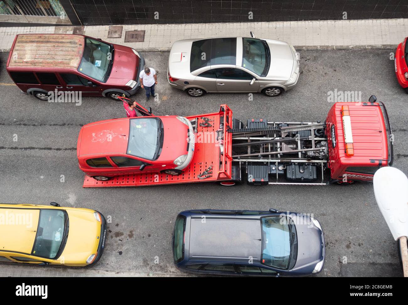 Breakdown truck hi-res stock photography and images - Alamy