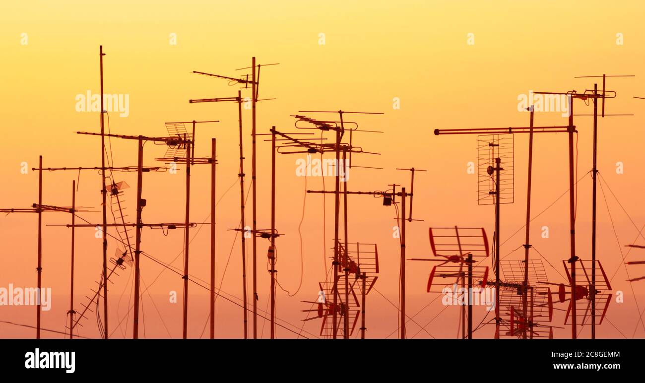 Aerials Tv High Resolution Stock Photography and Images - Alamy