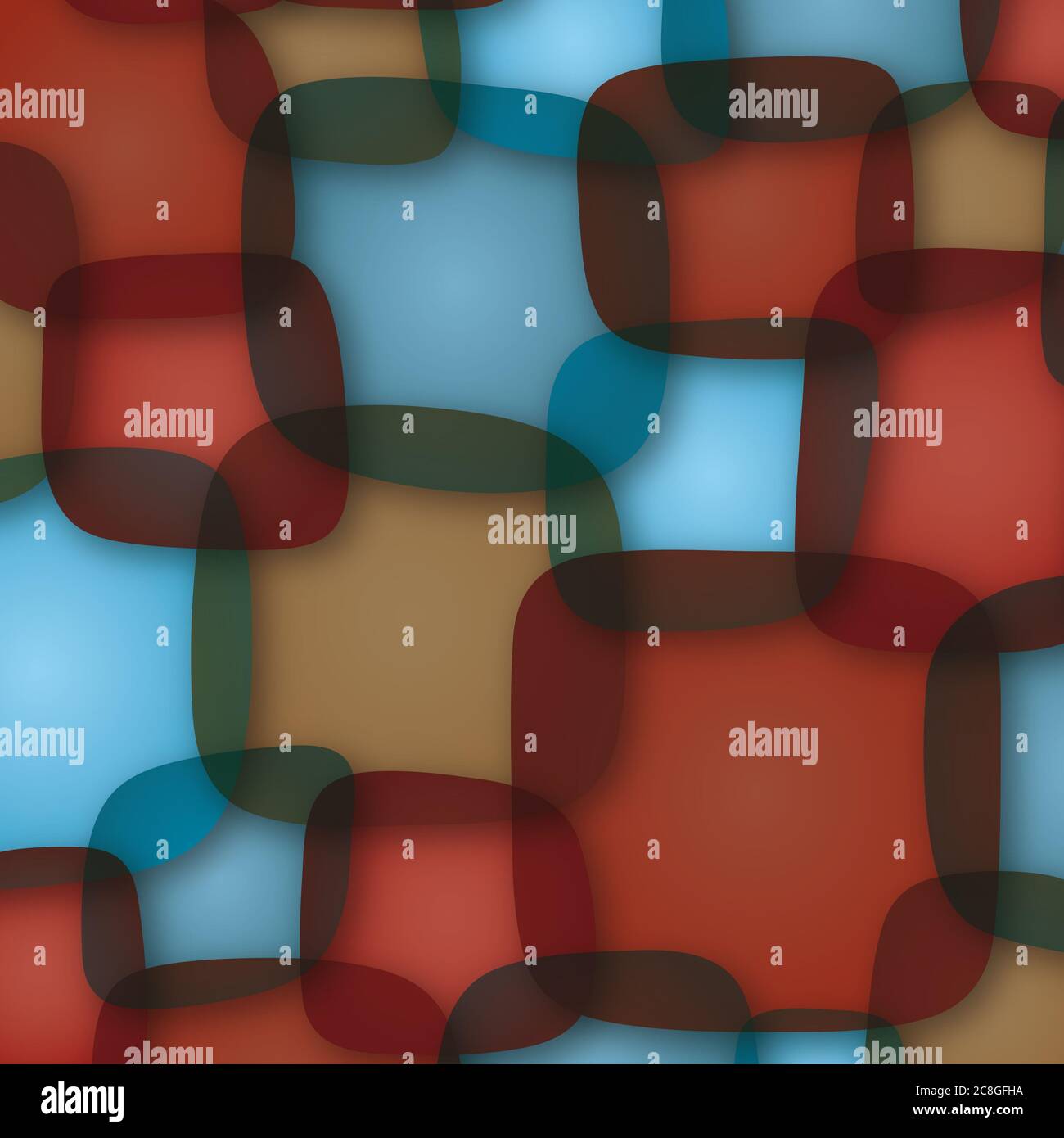 an illustration of abstract background with square shapes Stock Photo ...