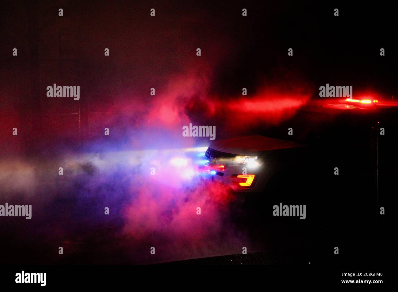 Portland, Oregon, USA. 24th July, 2020. Portland Protests at the Mark O ...