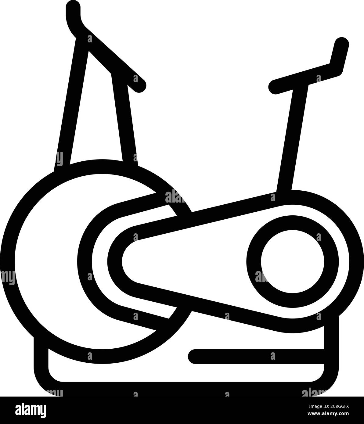 Activity exercise bike icon, outline style Stock Vector Image & Art - Alamy