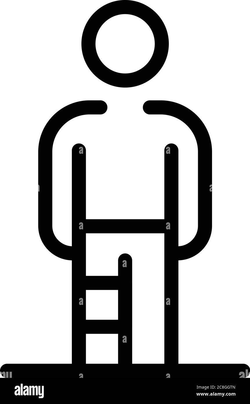 Soccer player injury leg icon, outline style Stock Vector Image & Art ...