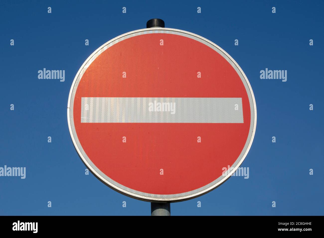 No entry, traffic sign, Germany Stock Photo - Alamy