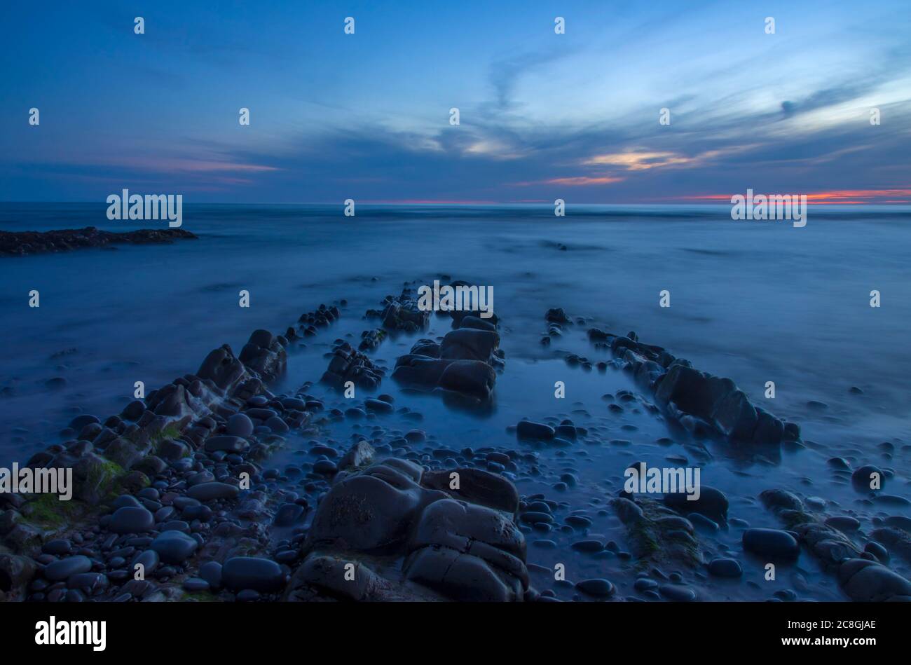 Sandymouth Bay North Cornwall Stock Photo - Alamy