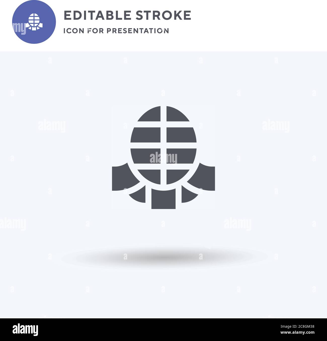 Kendo icon vector, filled flat sign, solid pictogram isolated on white ...