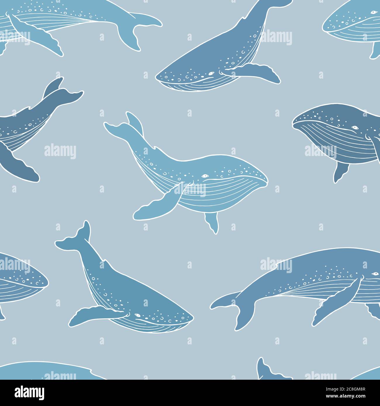 Blue whale Stock Vector Images - Alamy