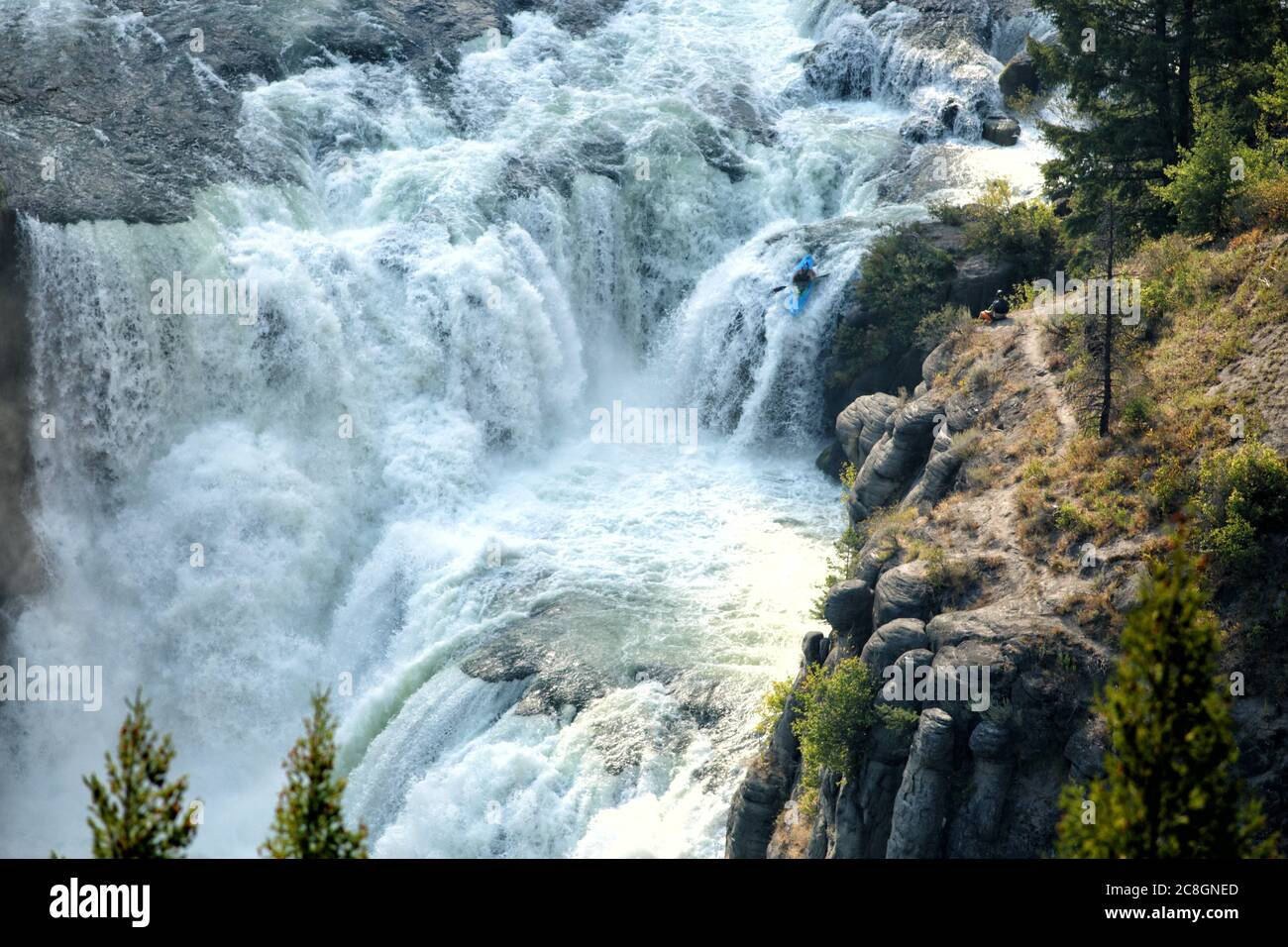 Person extreme kayaking hi-res stock photography and images - Alamy