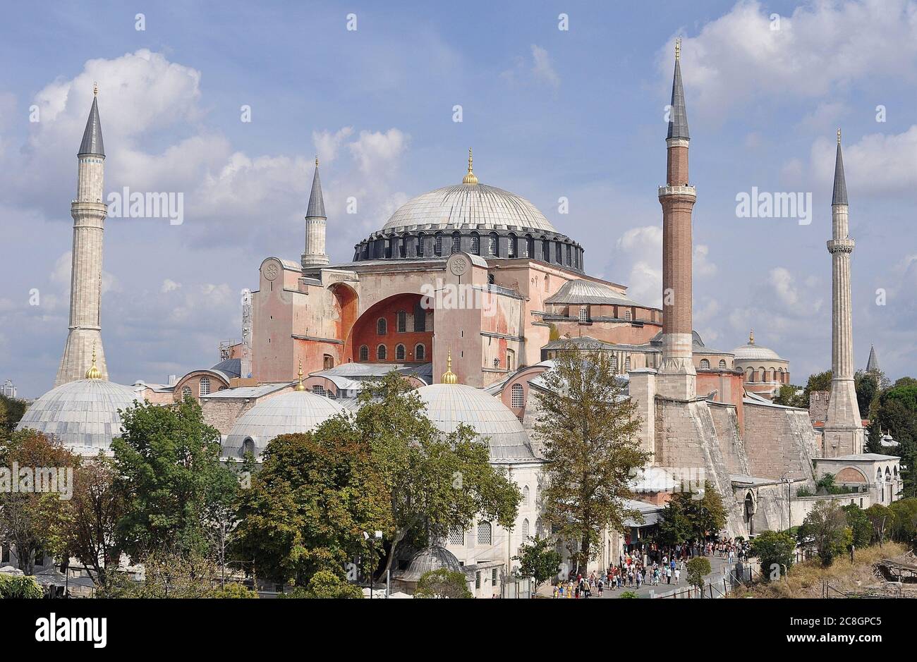 Hagia sophia christian mosaics, dome hi-res stock photography and ...