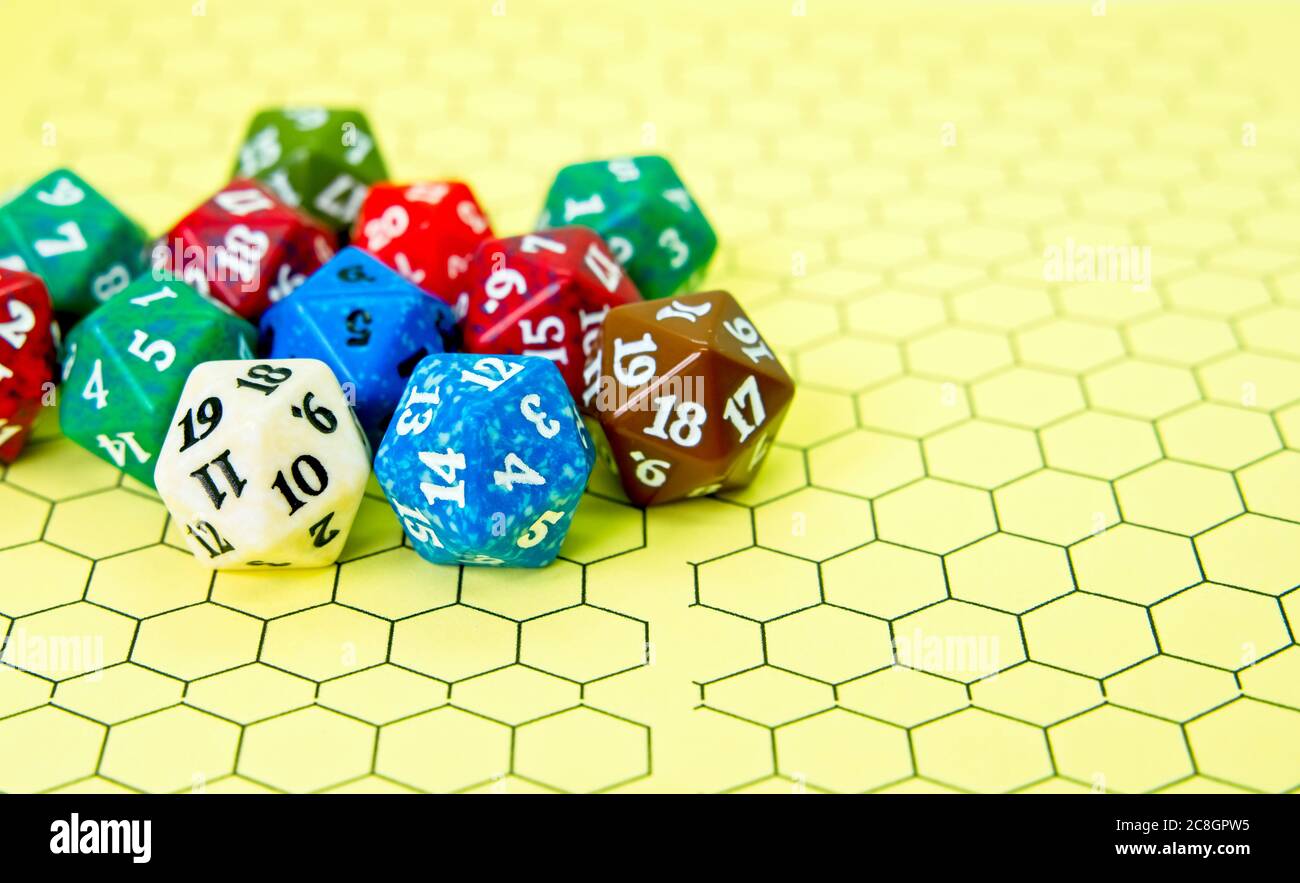 Set several dice different hi-res stock photography and images - Alamy
