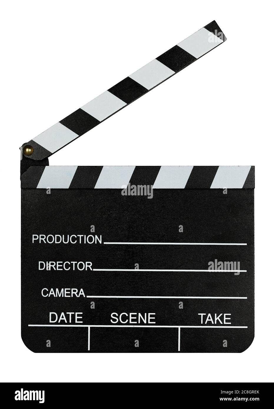 Blank clapperboard hi-res stock photography and images - Alamy