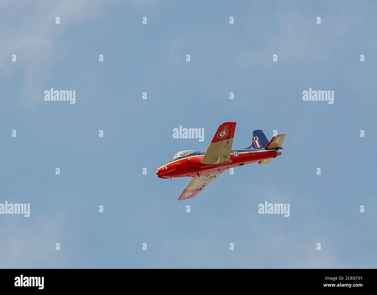 A BAC Jet Provost trainer aircraft Stock Photo - Alamy