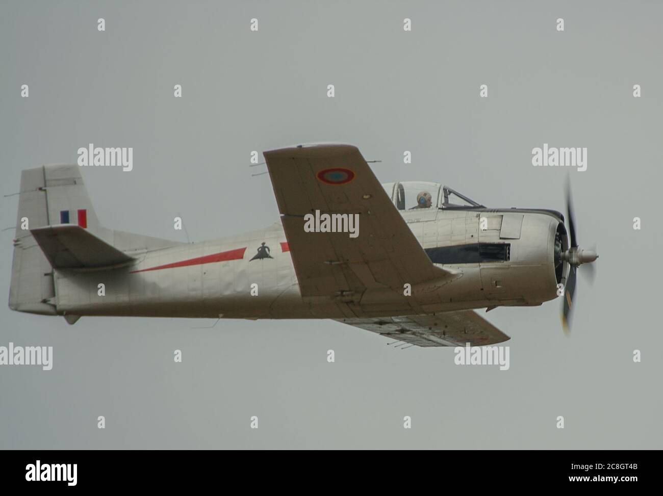 A North American T-28A Fennec trainer aircraft Stock Photo - Alamy