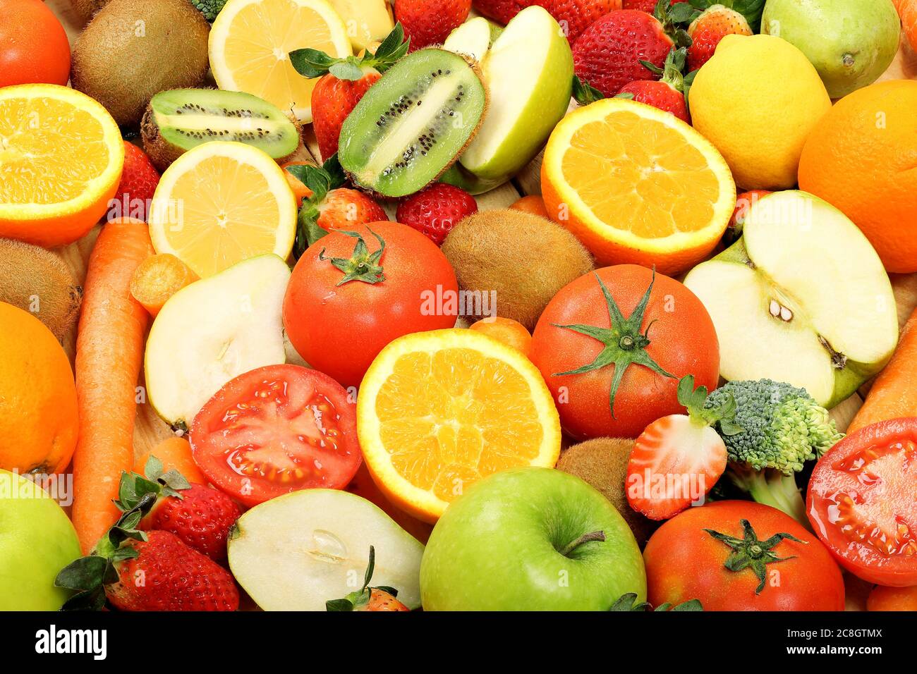variety of fruits and vegetables Stock Photo - Alamy