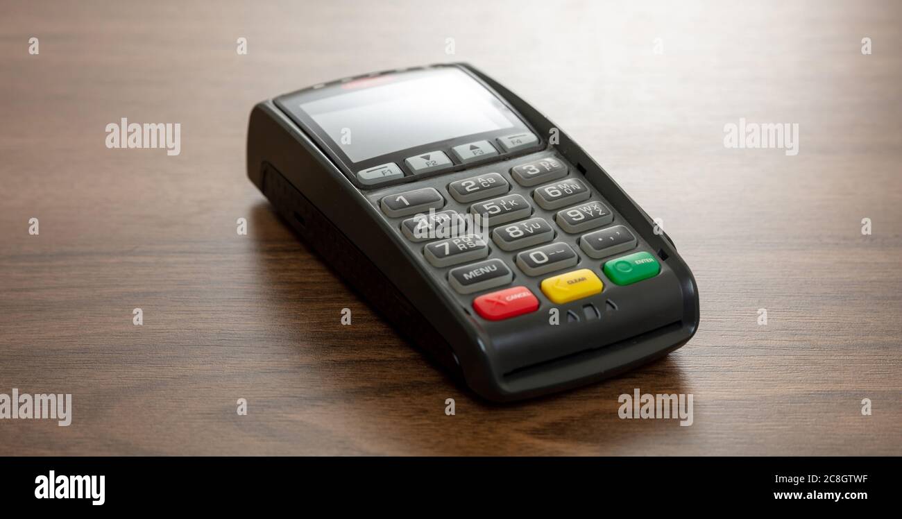 Payment terminal machine hi-res stock photography and images - Alamy