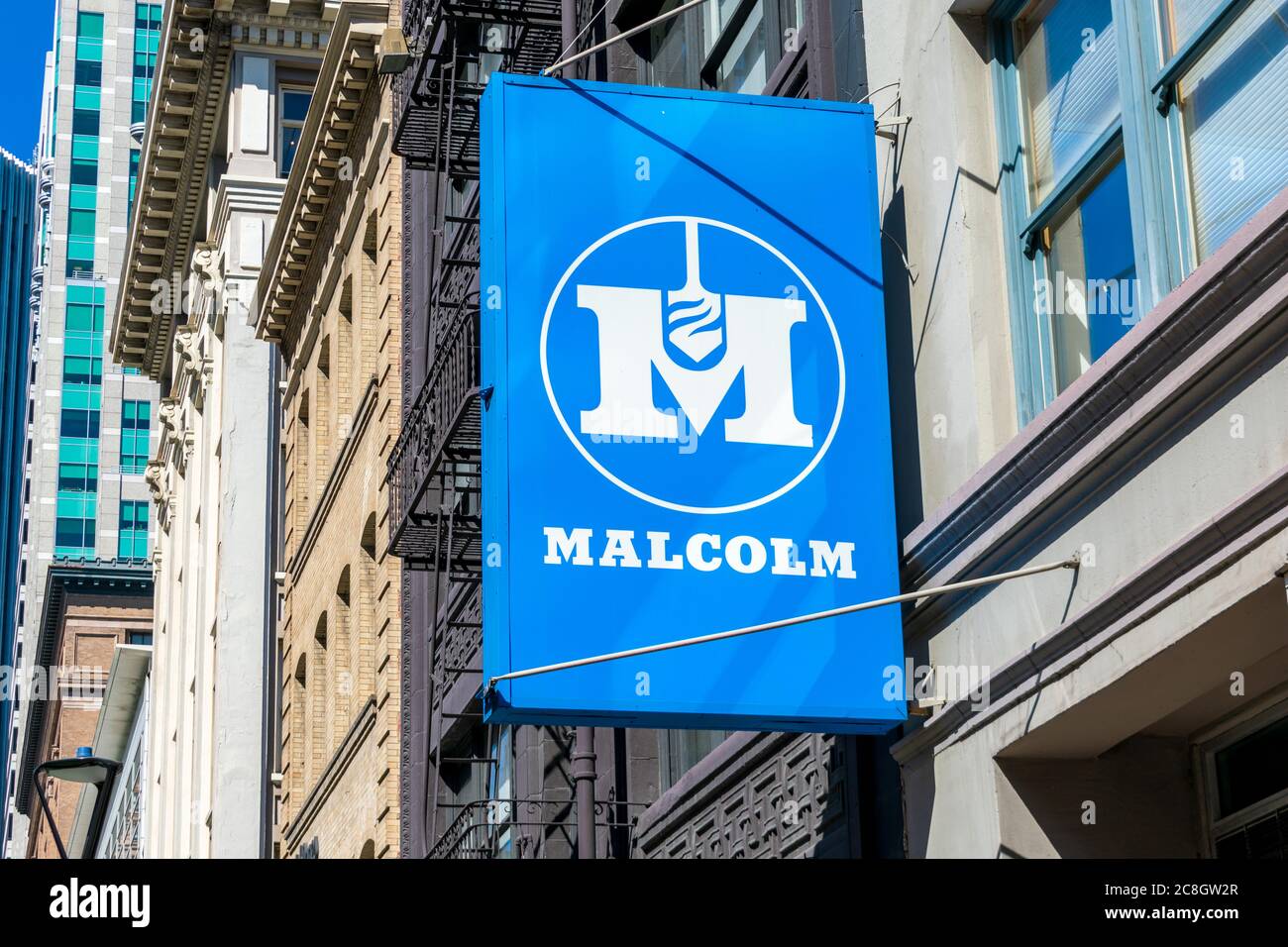 Malcolm banner of Malcolm Drilling Construction company headquarters ...