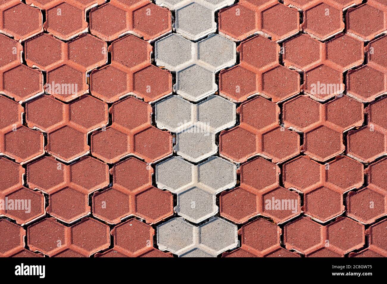 Gray hexagon pattern hi-res stock photography and images - Alamy